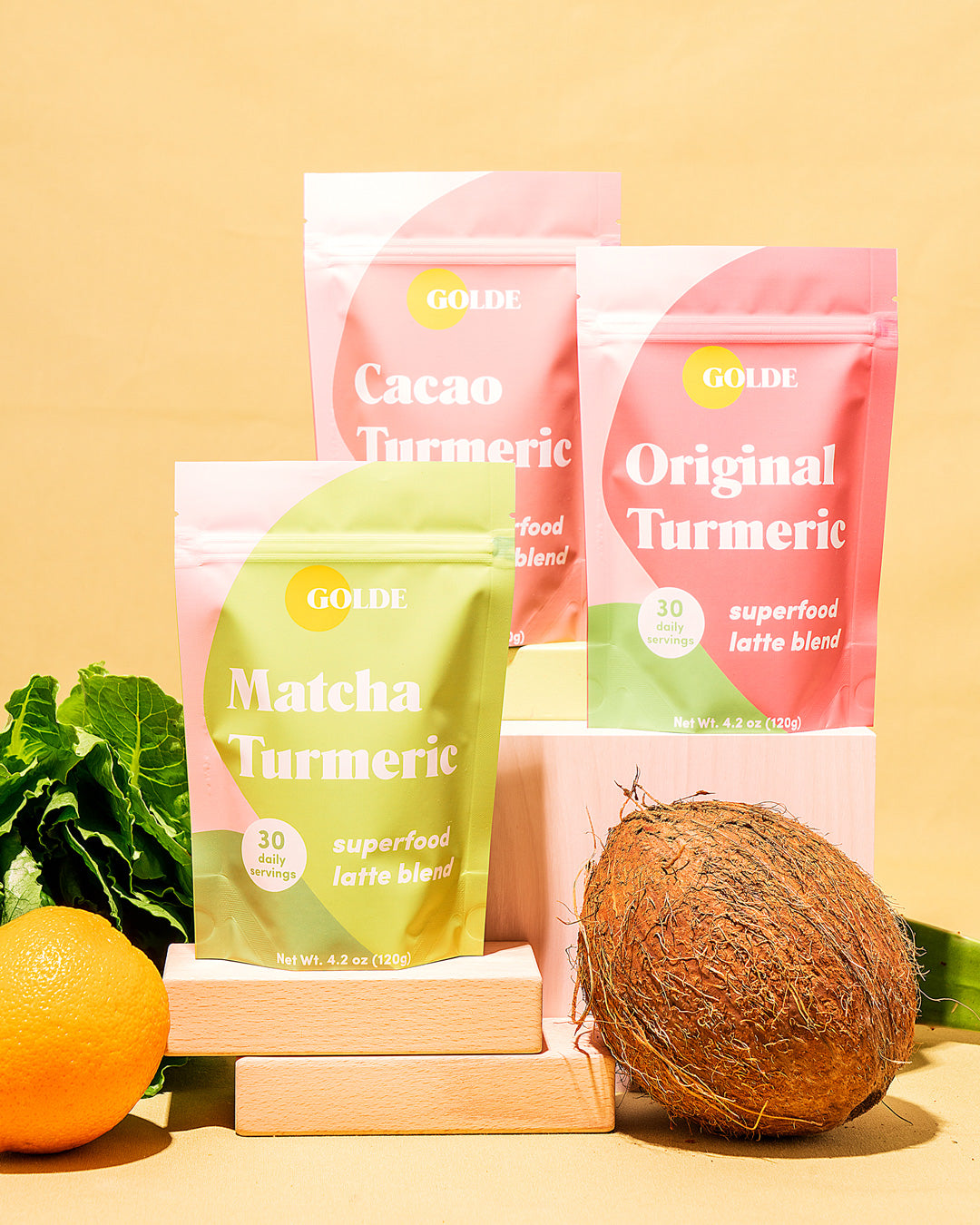 Golde: Cacao Turmeric & Matcha Turmeric Latte Blend | Joly Beauty ...